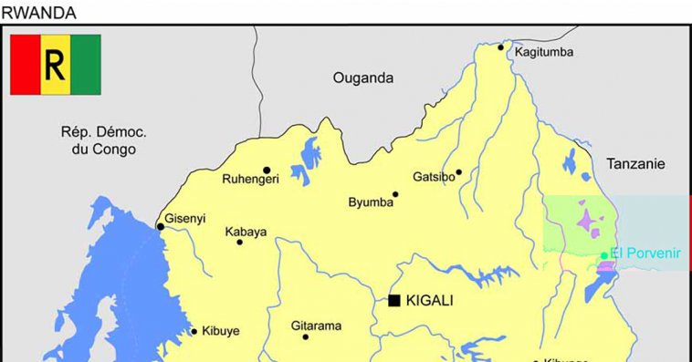 Carte Rwanda & Plan