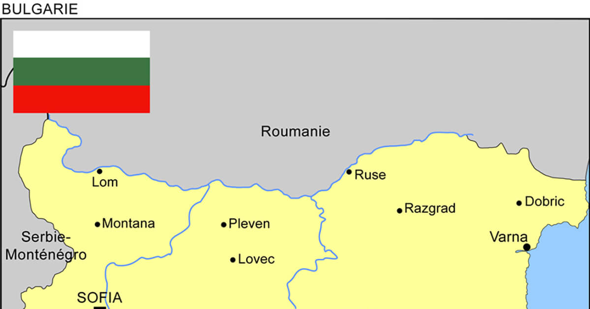 Carte Bulgarie & Plan