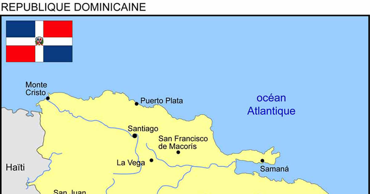 Carte République Dominicaine & Plan