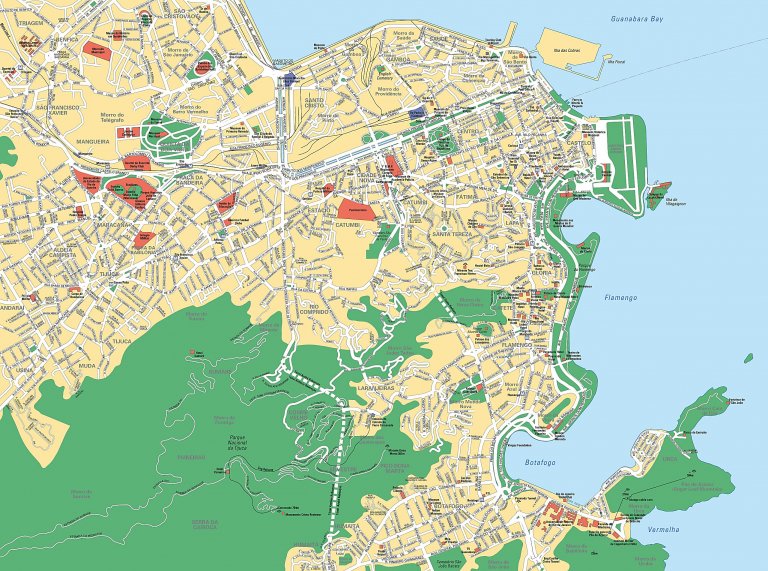 Carte Rio de Janeiro & Plan